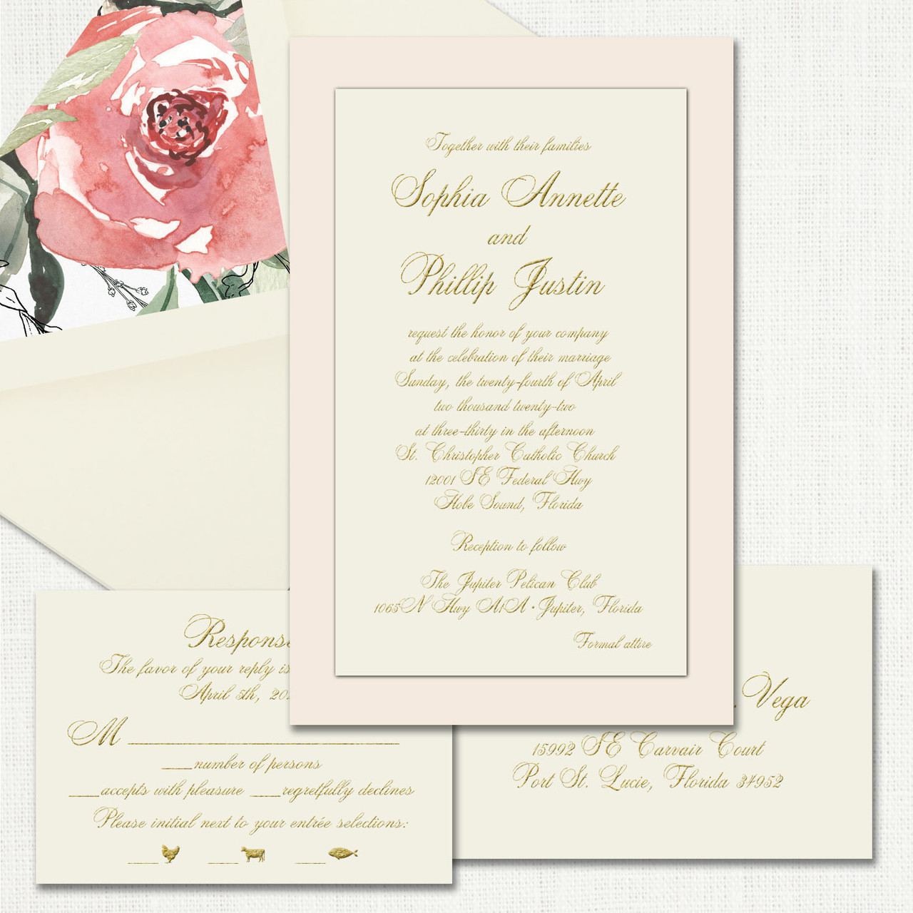 Leslie Store | Wedding Invitations & Stationery | Personalized Stationery