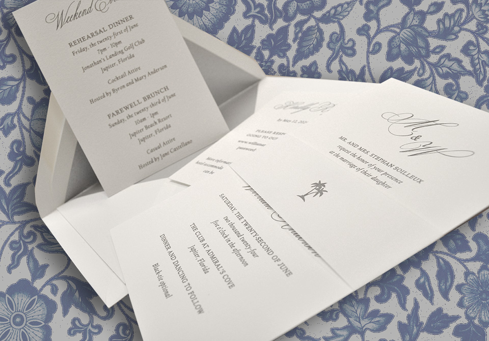 What Are Classy Words for Wedding Invitations? - Leslie Stationery ...