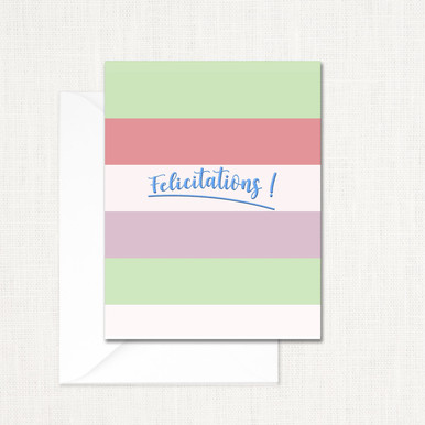 Felicitations Greeting Card: High-Quality Designs