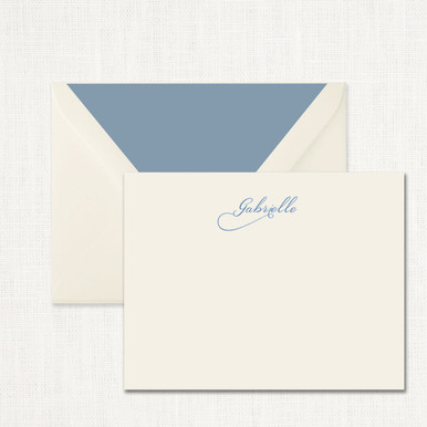 Gabrielle Personalized Stationery: Unique Custom Designs