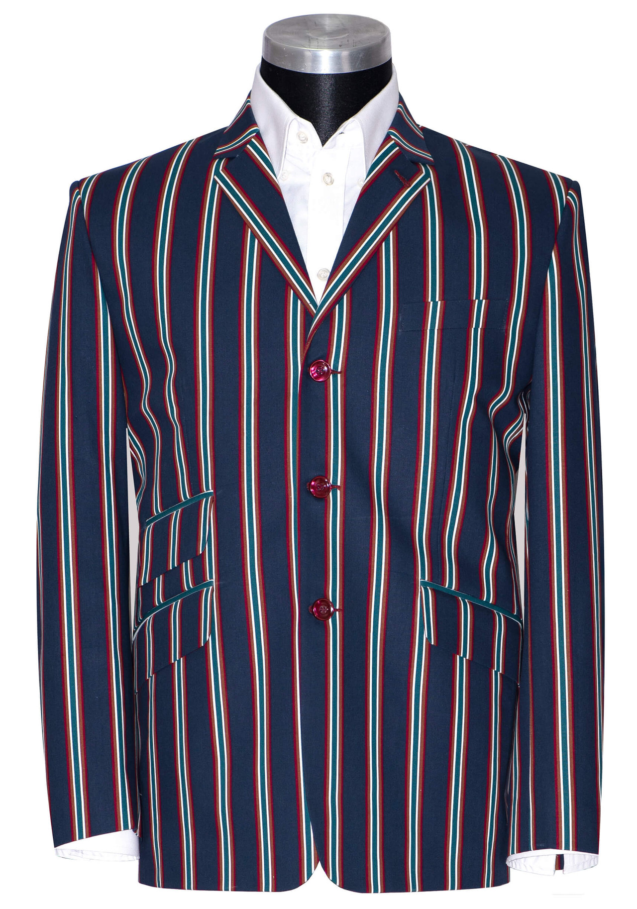 boating blazers | Vintage 60's fashion striped boating blazer