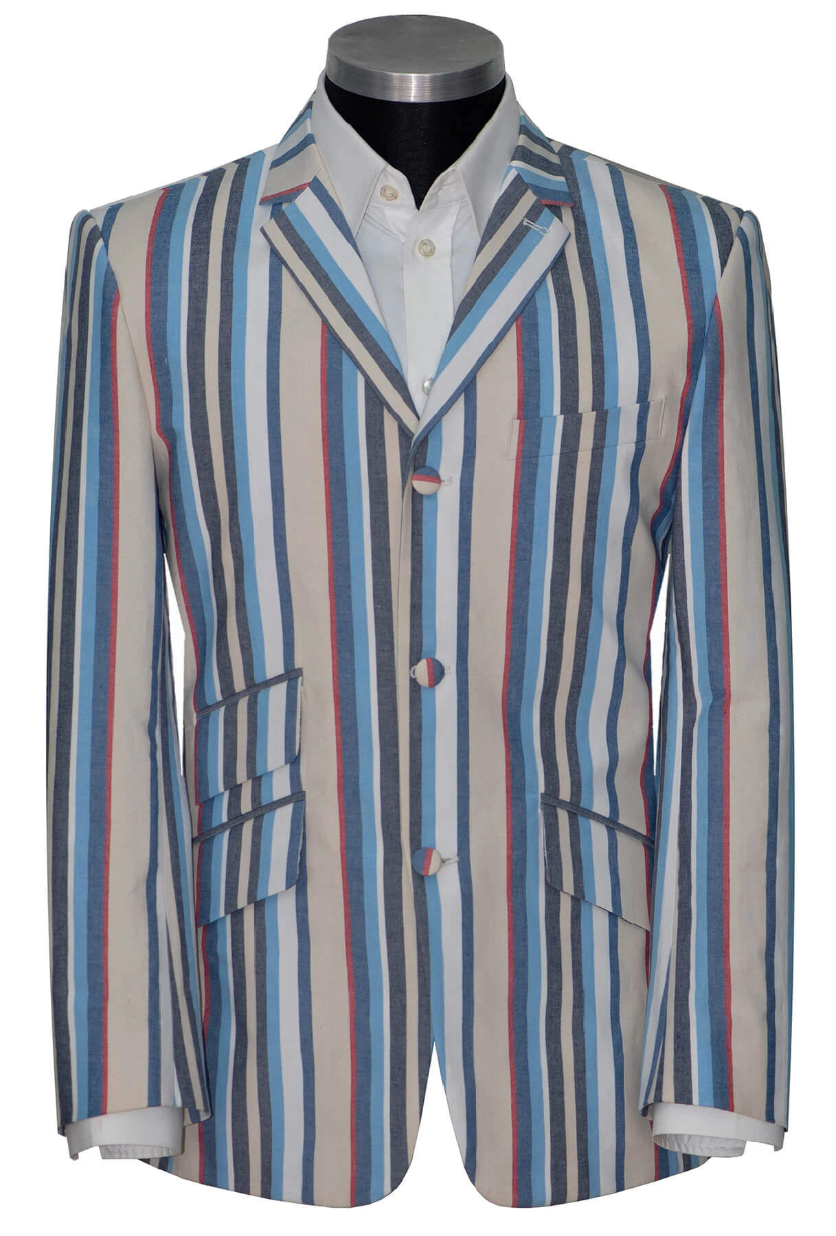 boating blazers | Vintage 60's fashion striped boating blazer