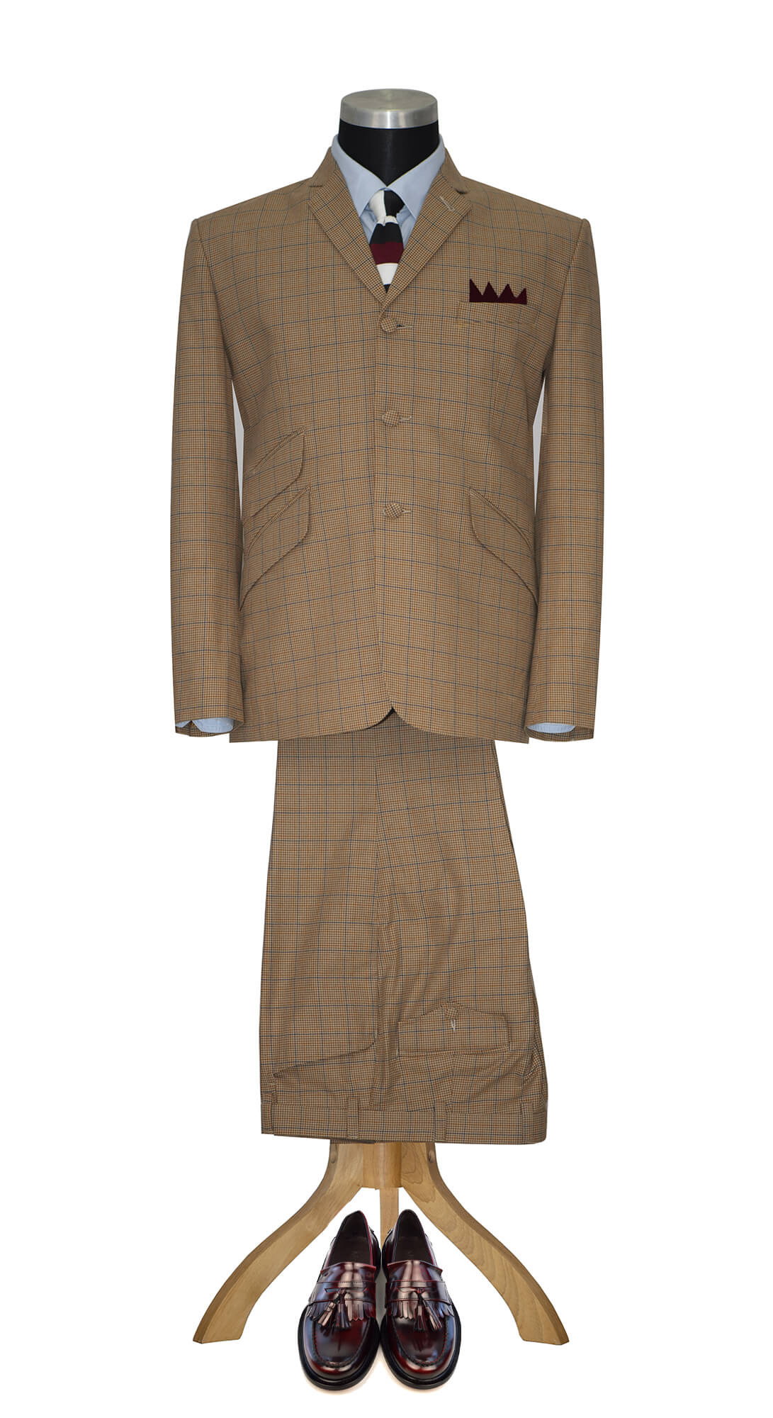 Mod suits | 60s retro vintage mod style 3 button mod suits for men