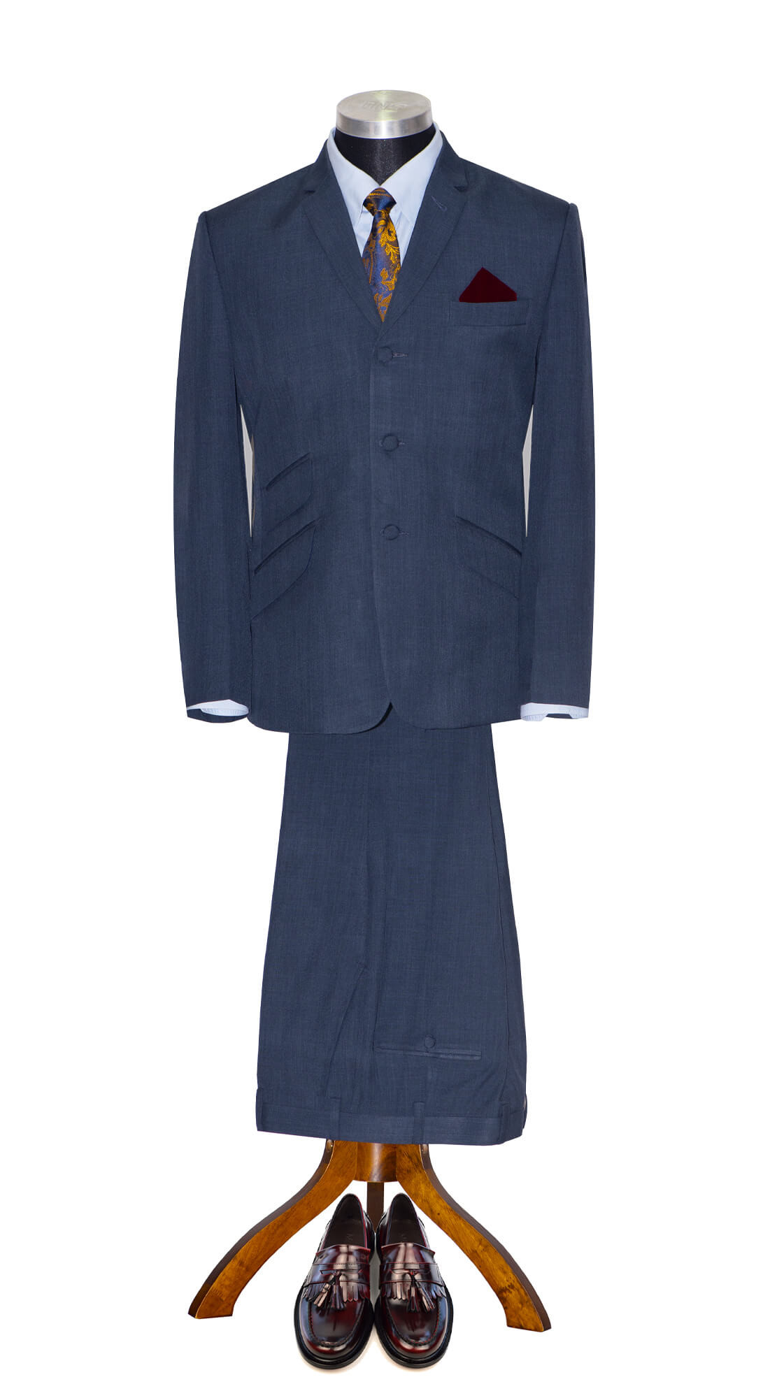 Mod suits | 60s retro vintage mod style 3 button mod suits for men