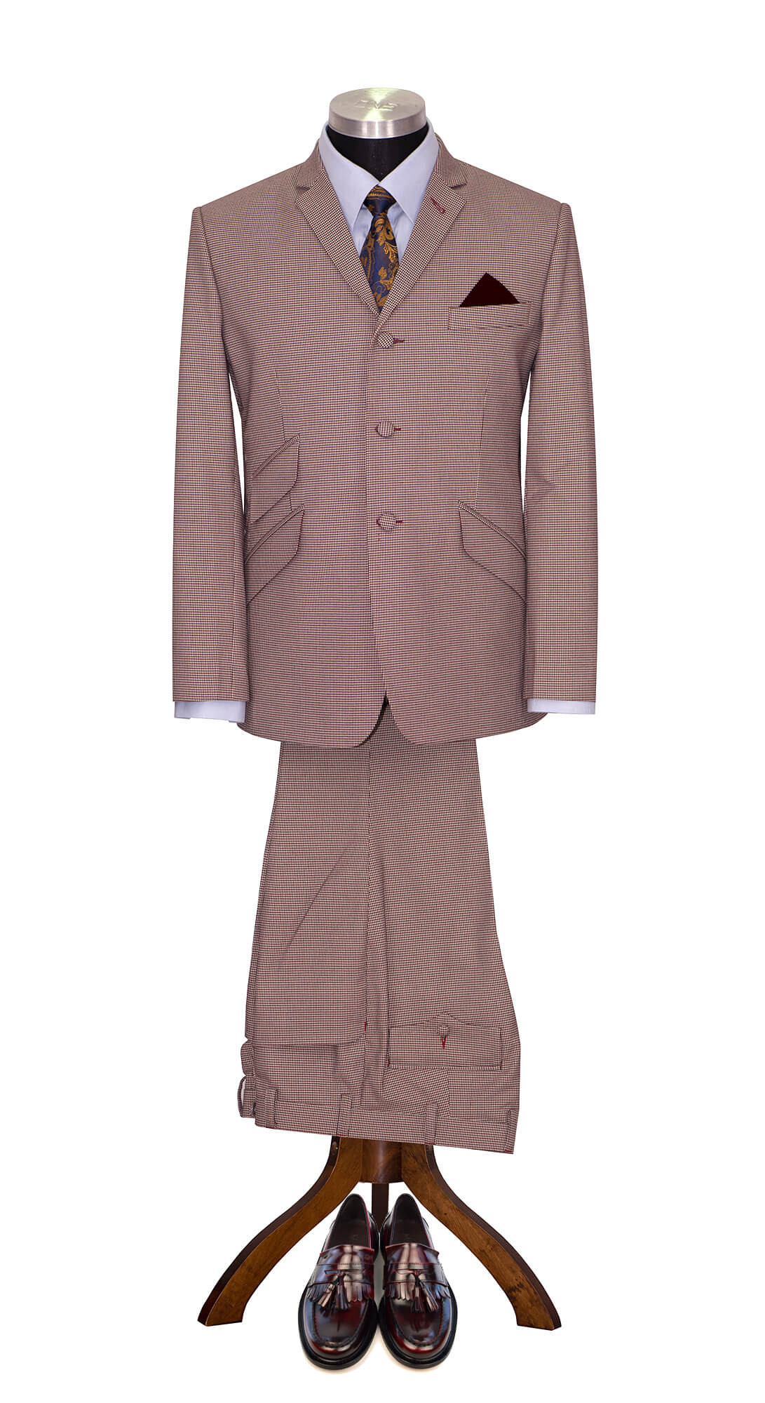 Mod suits | 60s retro vintage mod style 3 button mod suits for men