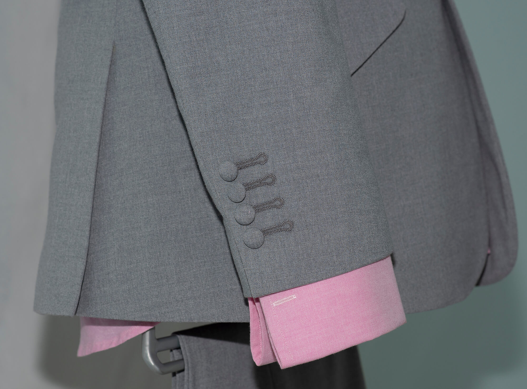 Paul Weller light grey 1960's mod suit