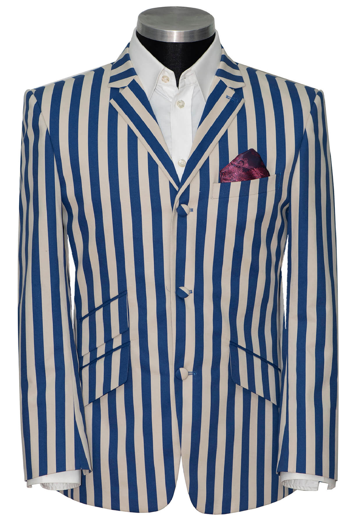 boating blazers | Vintage 60's fashion striped boating blazer