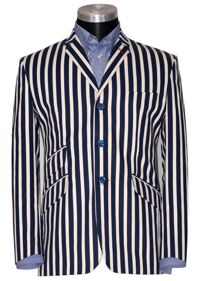 boating blazers | Vintage 60's fashion striped boating blazer