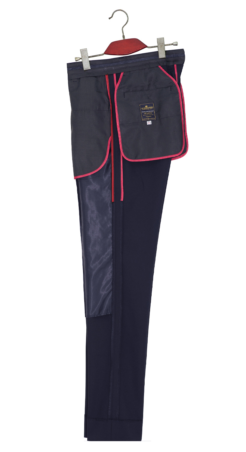 The beatles navy blue suit