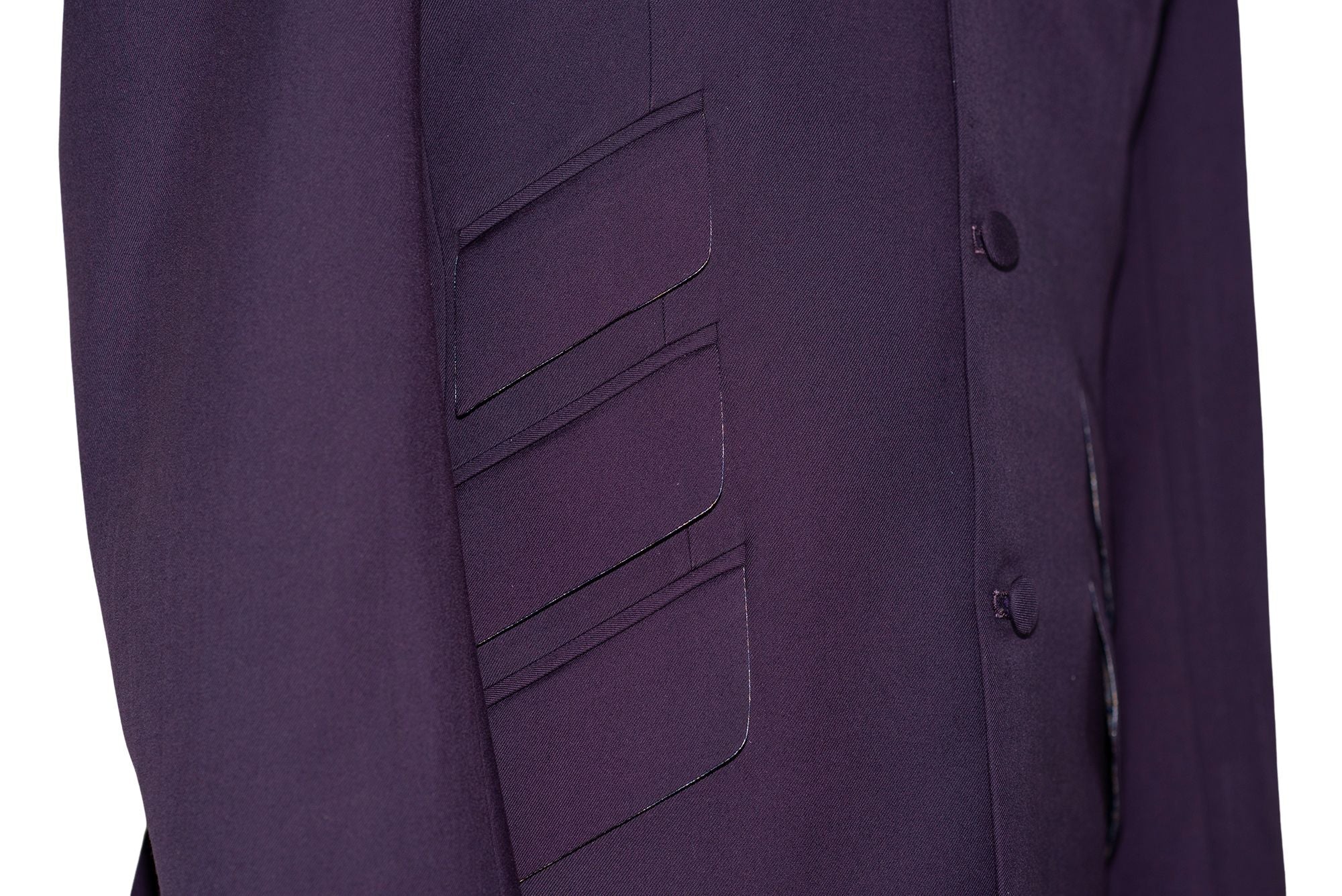 Weller Purple Peak Lapel 3 Button Mod Suit | 1960's Retro Mod Clothing ...