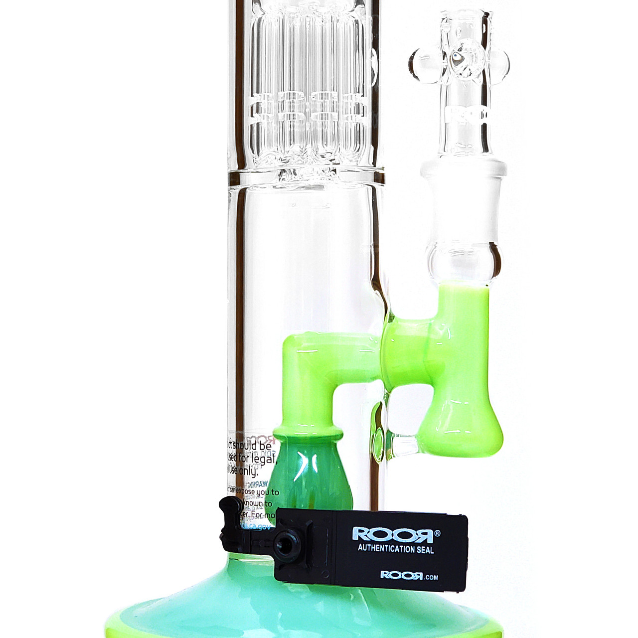 ROOR Tech 18" Straight 10arm Water Pipe | Wholesale Smoke Shop Supply