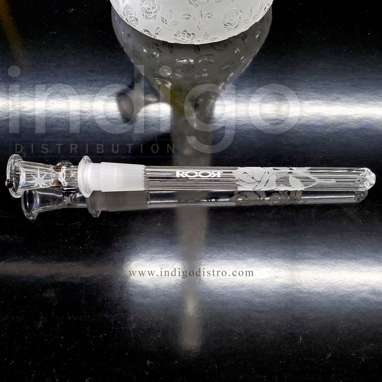 ROOR Limited Edition 48" Swarovski Glass Water Pipe