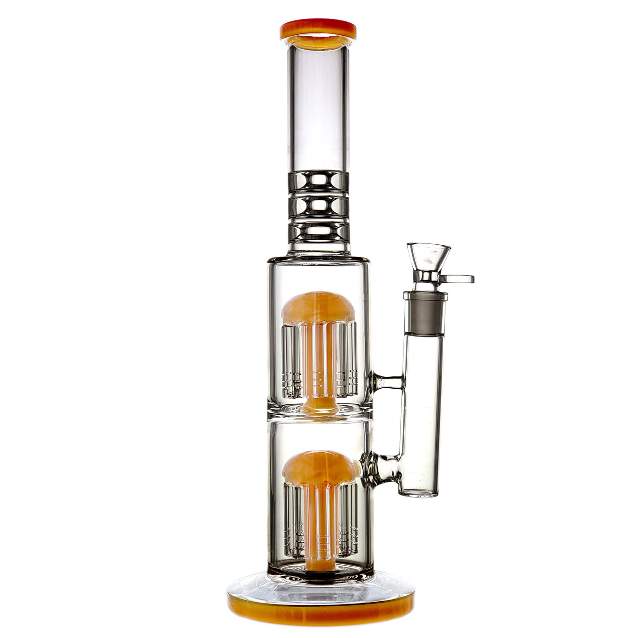 14" Dual chamber Tree Perc Water Pipe