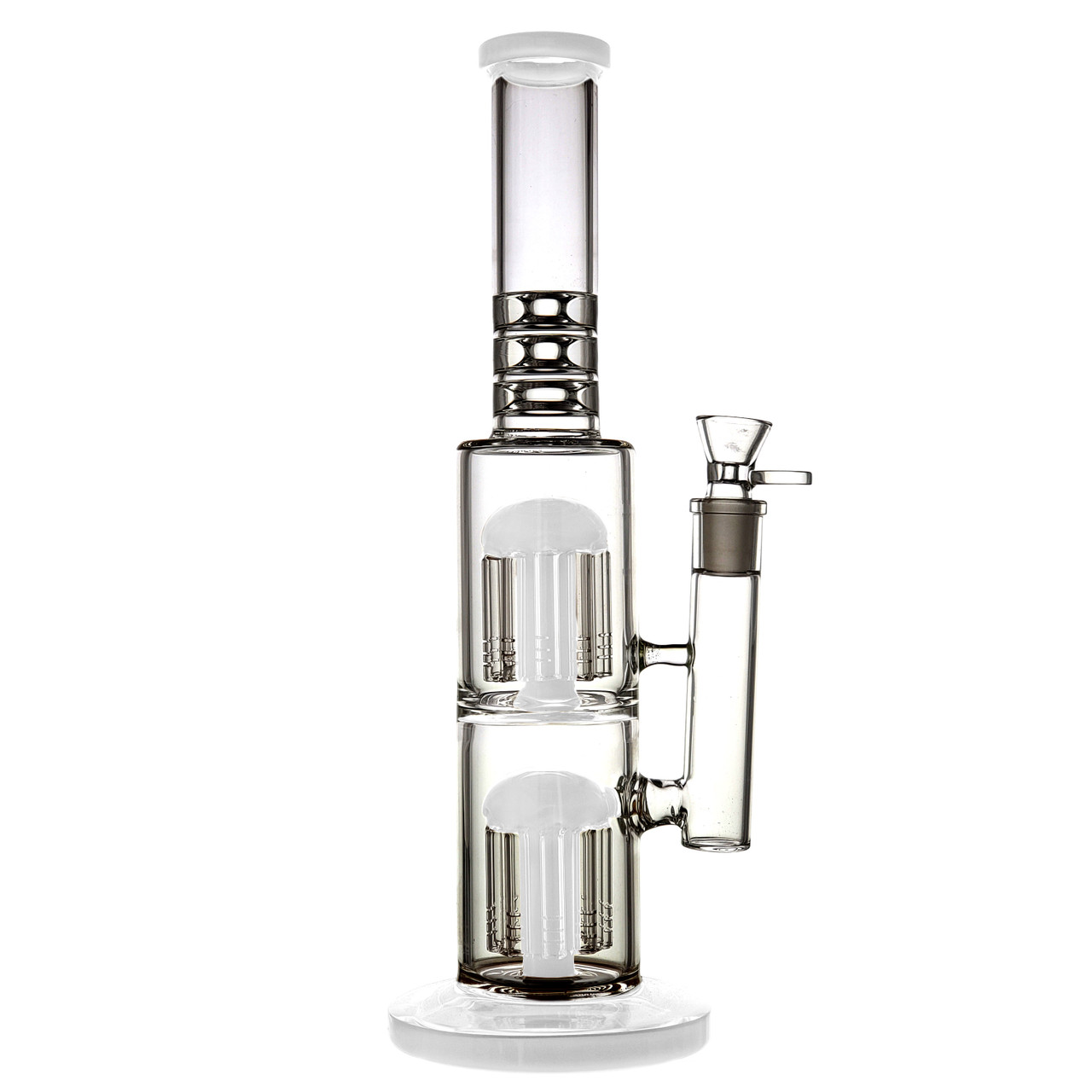 14" Dual chamber Tree Perc Water Pipe