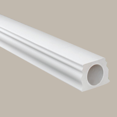 7 Inch W x 5 1/4 Inch H x 120 Inch D Fypon Bottom Straight Rail 7 inch ...