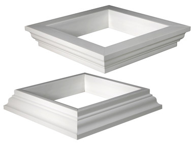 PVC column wrap trim CWCB6RO by Fypon