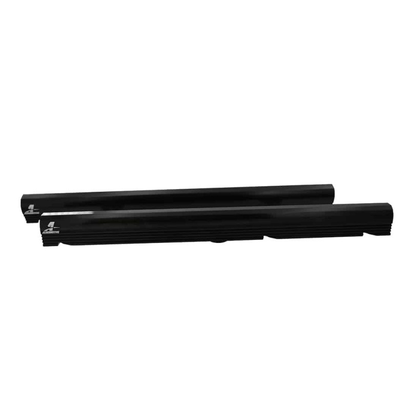 14187 Aeromotive LS1 Fuel Rails Black - GM LS Engine