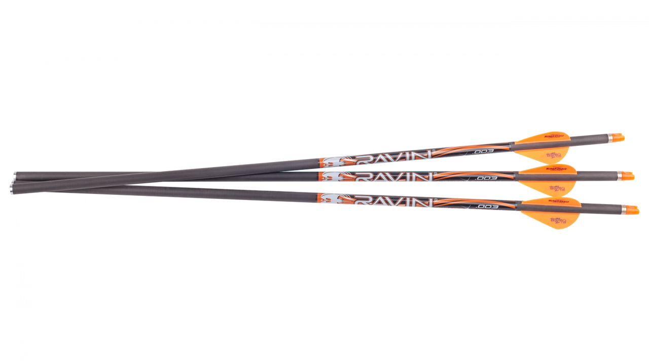 Ravin .003 Match-Grade* Lighted Arrows 3-Pack - Webb's Sporting Goods