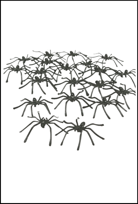 Bag of Mini Spiders Halloween