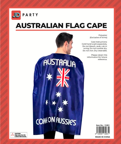 Australia Day Flag Cape