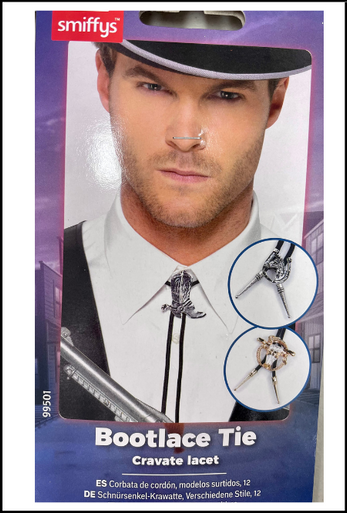 Cowboy Bootlace Tie - Assorted
