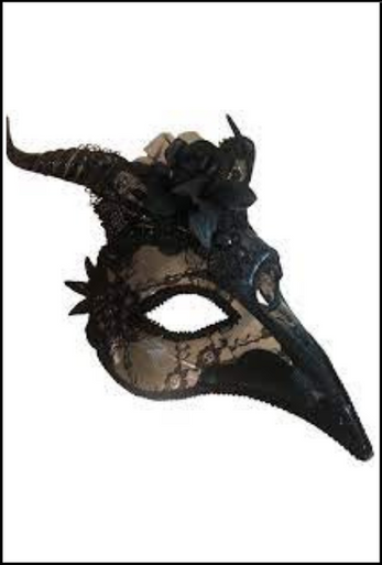 Lilith Mardi Gras Masquerade Carnival Mask