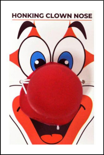 Honking Clown Nose Red