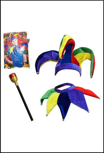 3 Piece Jester Accessory Kit