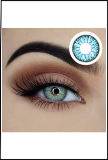 True Sapphire Contact Lens