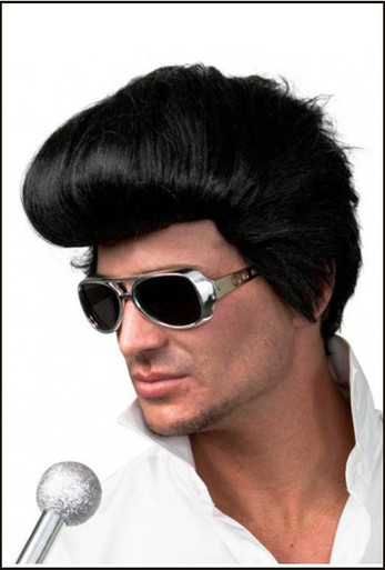 Black Elvis Costume Wigs