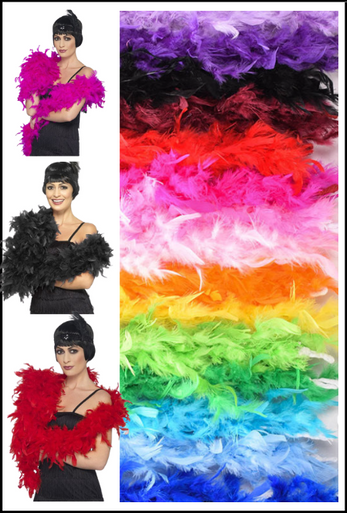 Feather Boa 1920's Flapper Accessory