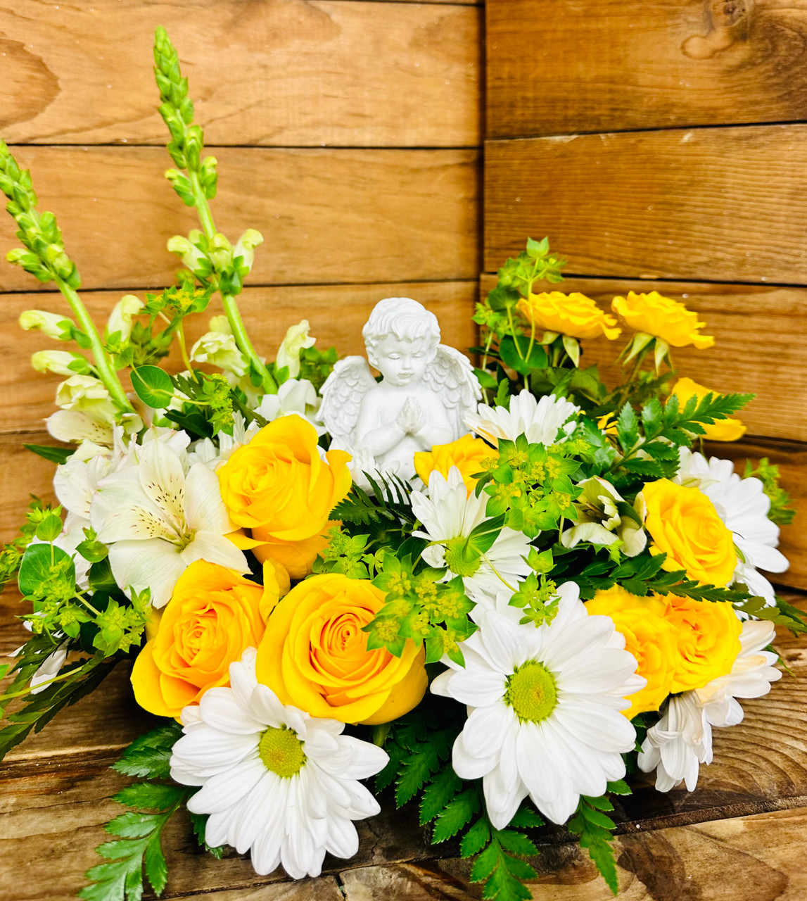 Praying Angel Centerpiece - Centerville Florists