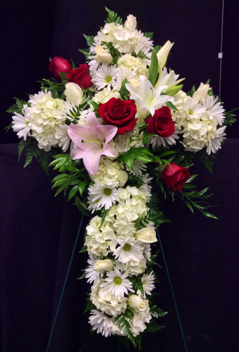 Eternal Love Cross - Centerville Florists