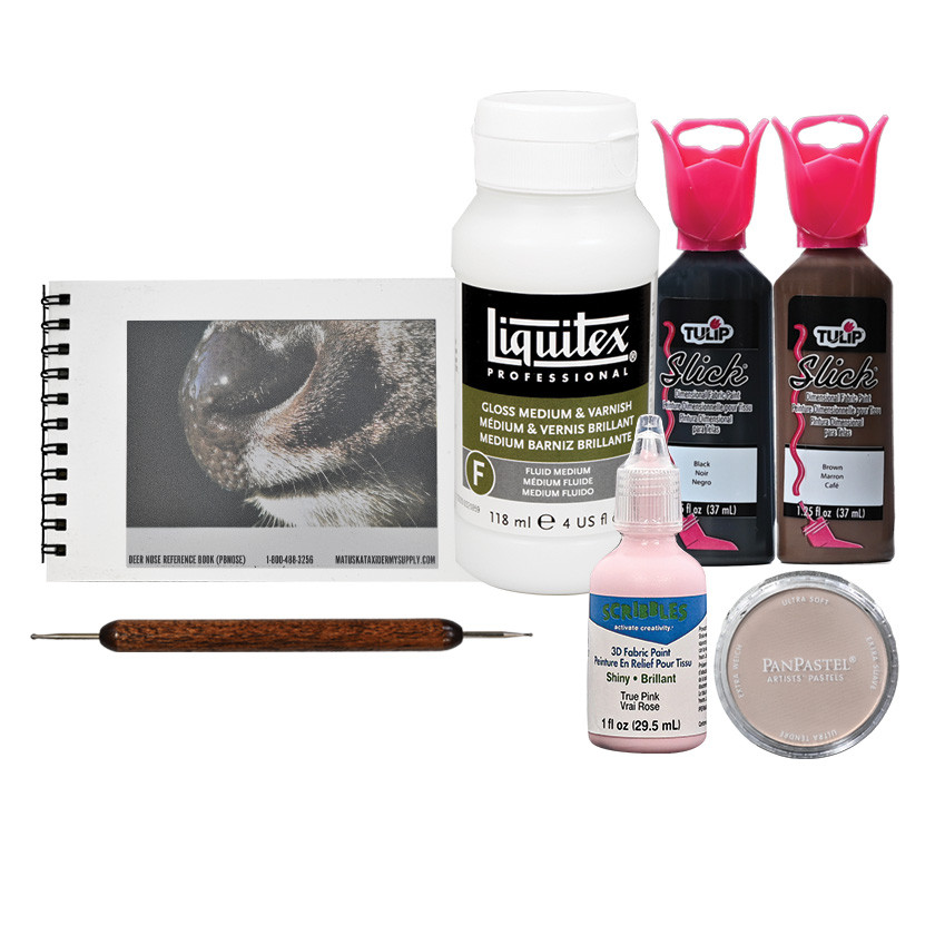 Whitetail Deer Nose Finishing Kit by Jena Everage