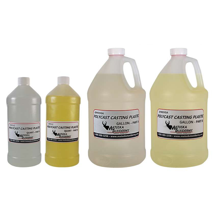 Polycast Super Casting Plastic - Matuska Taxidermy Supply Company