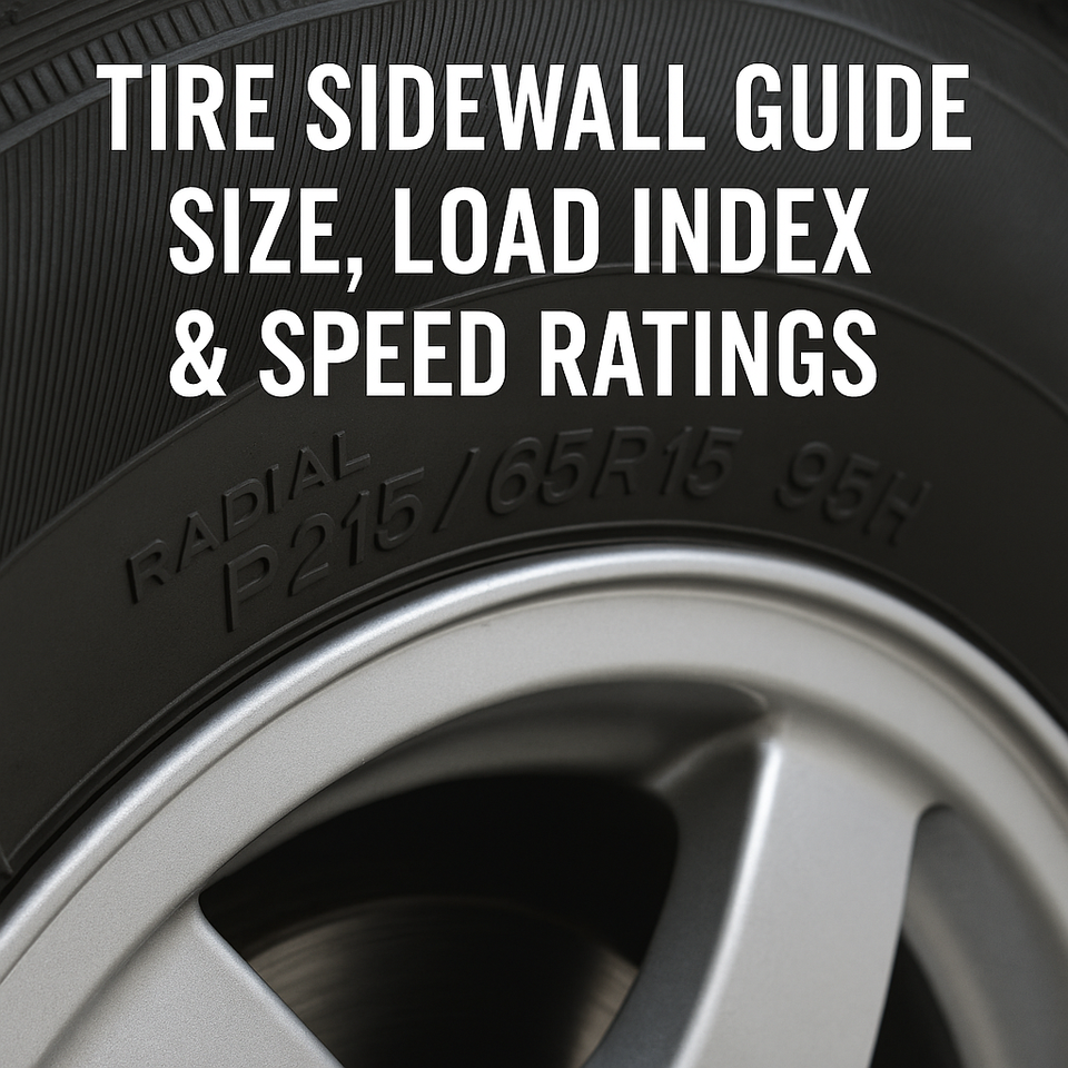 Tire Sidewall Guide: Size, Load Index & Speed Ratings - Tires.Auto
