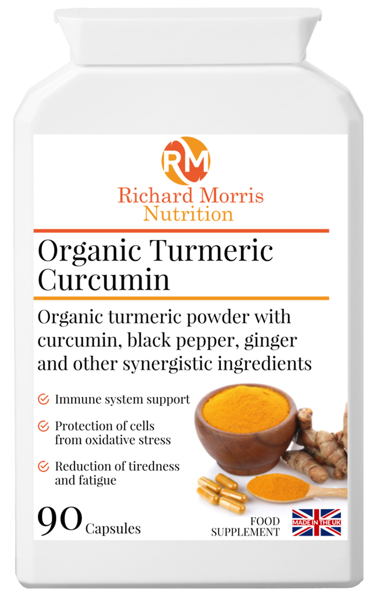 Organic Turmeric Curcumin - Richard Morris Nutrition