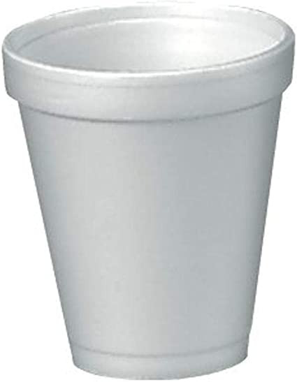 Dart 4J4 4 oz. White Foam Cup - 1000/Case (20 packs of 50) - Choice ...