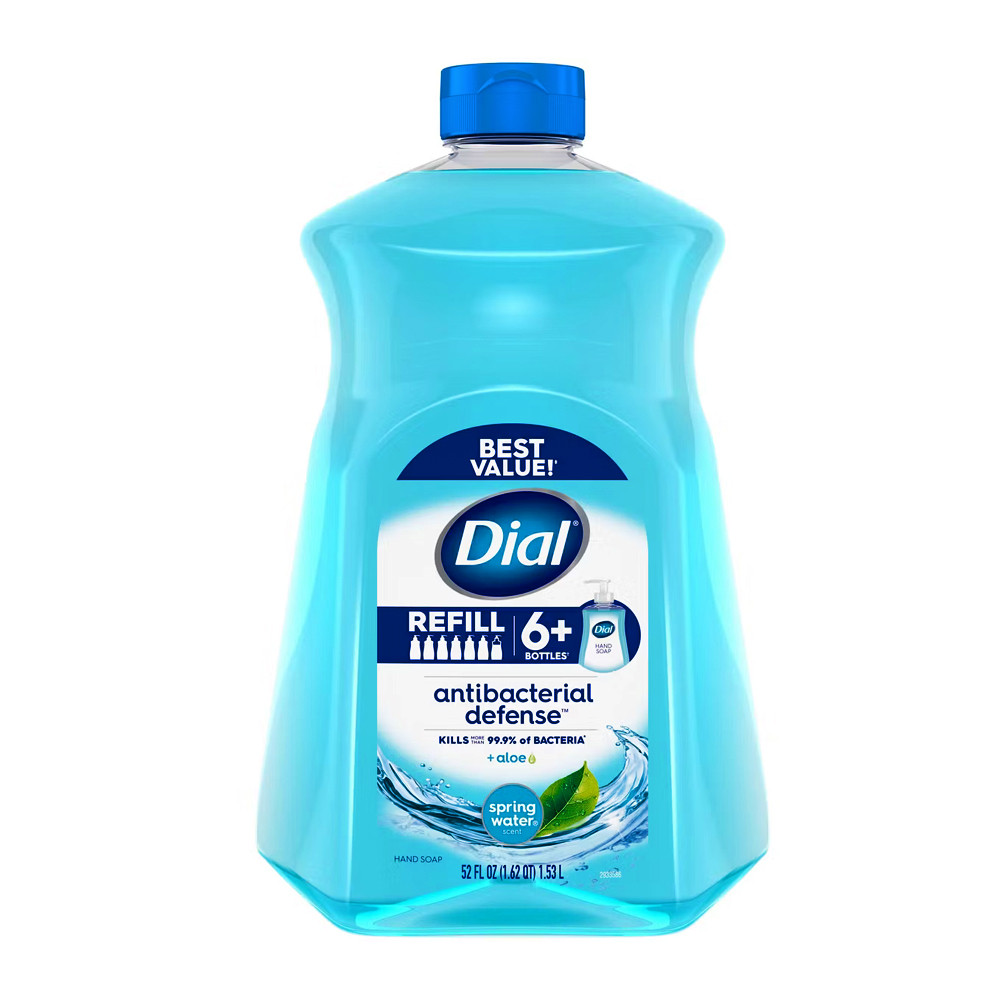 HENKEL 2896064 Dial 52 oz. Antibacterial Defense Liquid Hand Soap ...