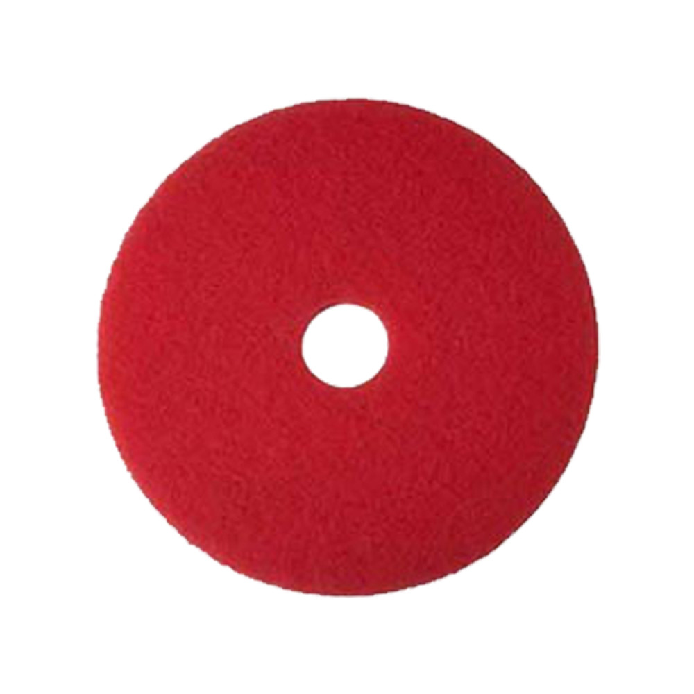 3M 5100N-20 Niagara 20" Red Buffing Floor Pad 5/cs