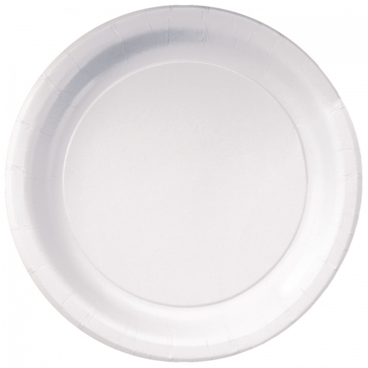 HOFFMASTER 7071 7" WHITE PAPER PLATE RIGIDEEP COATED 1000/CS (CASE OF ...