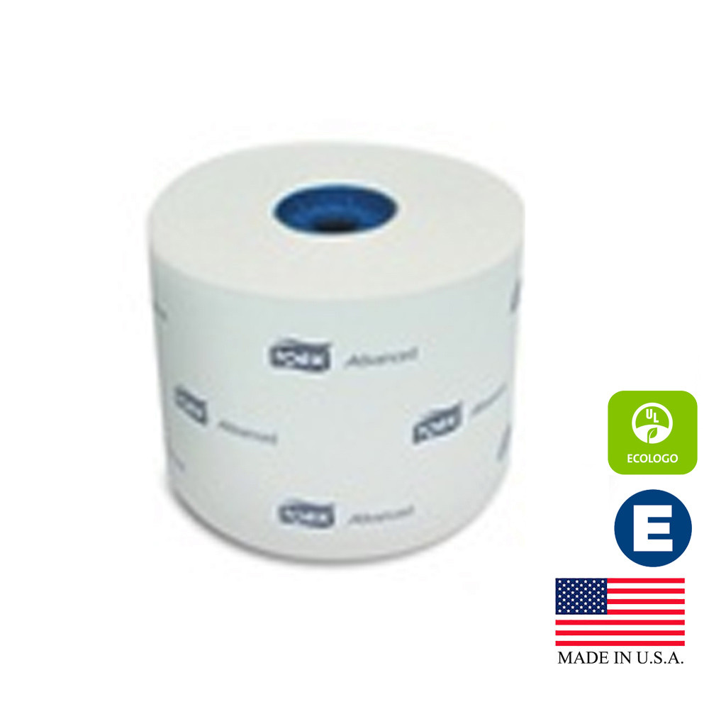 ESSITY 110291A Tork Bathroom Tissue White 1 ply Advanced Embossed 4 ...