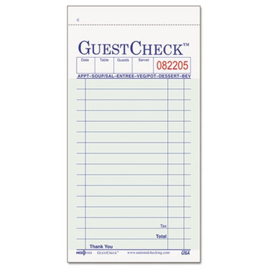 NATIONAL CHECKING COMPANY 104-50 Green 2 Part 16 Line Carbon Paper ...
