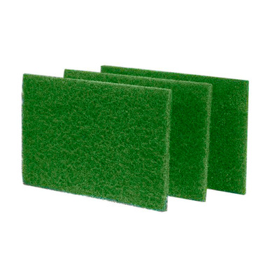 SCRUBBLE/ACS S86 Heavy Duty 6"x9" Scrub Hand Pads 6/10 cs - Choice ...