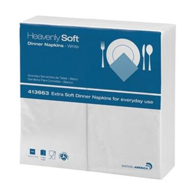 SOFIDEL AMERICA 413663 DINNER NAP PAPER 15X17 1/8-FOLD WHITE VIRGIN ...