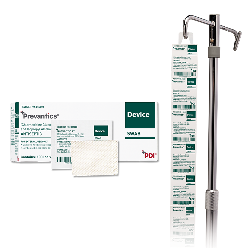 PDI Prep Swab, 3.15% Chlorhexidine Gluconate & 70% (v/v) Isopropyl ...