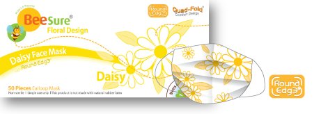 Buy Daisy Floral Design Face Mask | ODS HealthCare