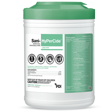 PDI Sani-Hypercide Wipe P26584 | ODS HealthCare