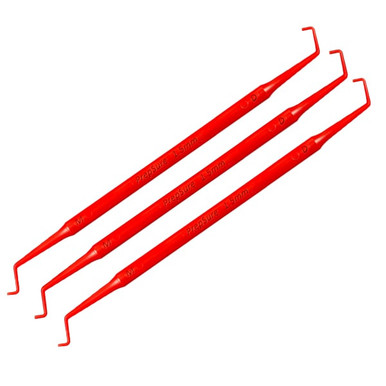Directa ContacEZ PrepSure Classic Colors Crown Prep Guide, Red, 1.5mm 3 ...