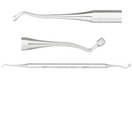 Miltex #1/2 Black Amalgam Plugger, Smooth, ea | ODS HealthCare